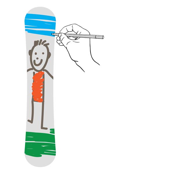 Custom Snowboard Graphics | Donek Snowboards